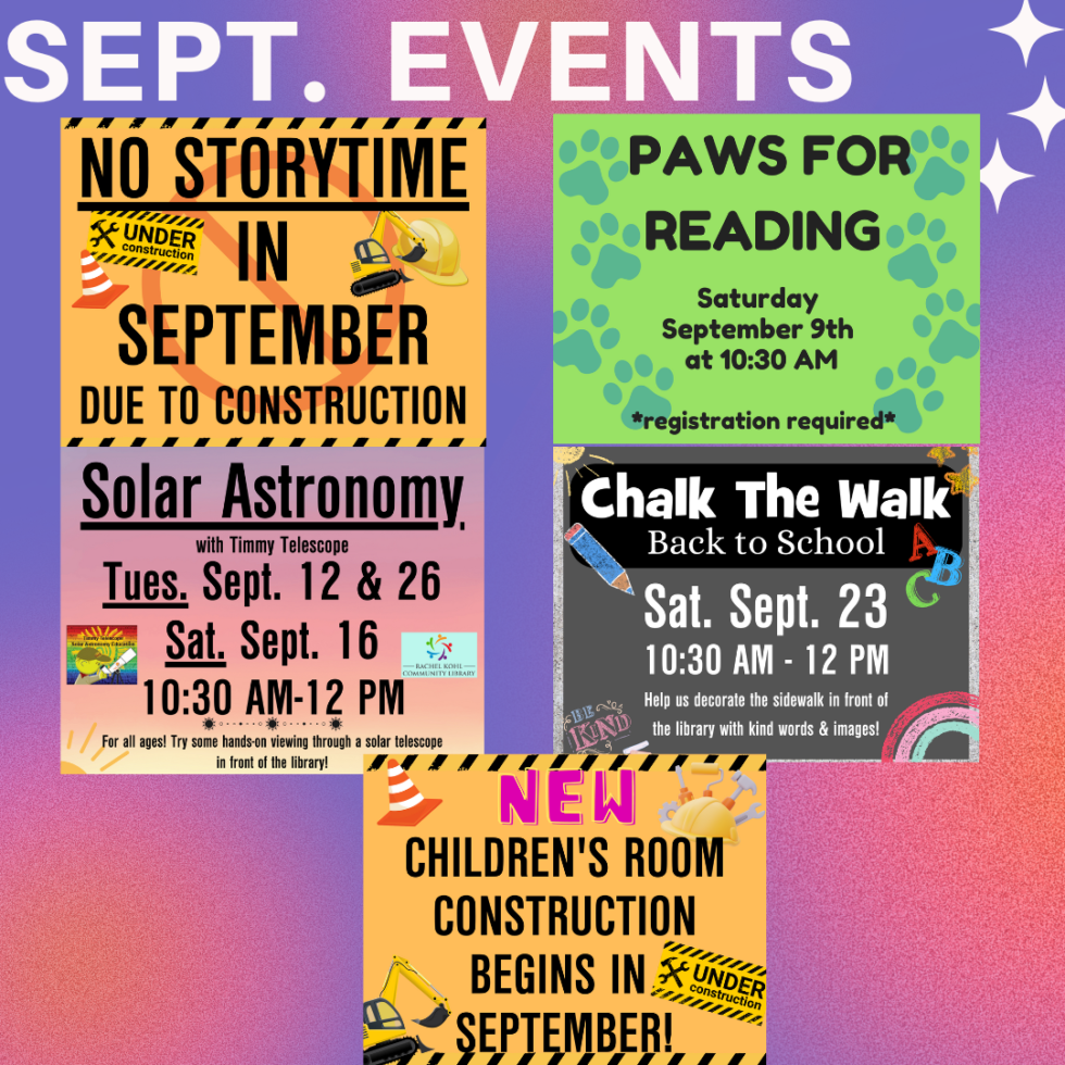 Rachel Kohl Community Library | A community library serving Bethel ...